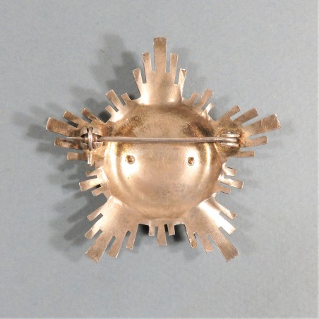 ROUMANIE PLAQUE DE GRAND CROIX OU GD OFFICIER DE L'ORDRE DE L'ETOILE ...