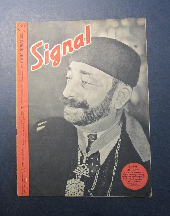 SIGNAL JOURNAL DE PROPAGANDE ALLEMANDE 2ème NUMERO DE MARS 1943 N°6