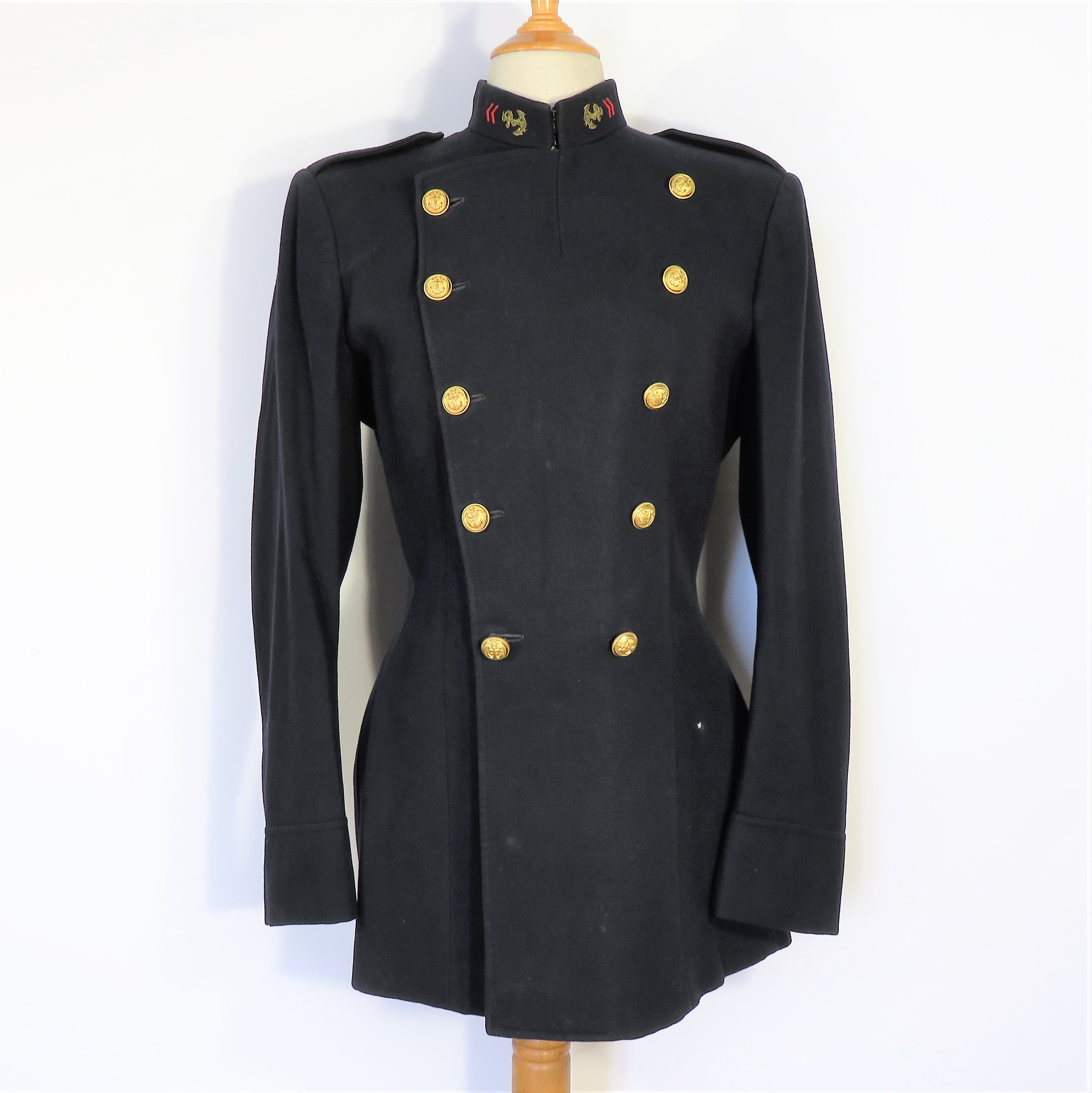 UNIFORME DE LA FANFARE OU MUSIQUE DE L'INFANTERIE DE MARINE VESTE ET ...