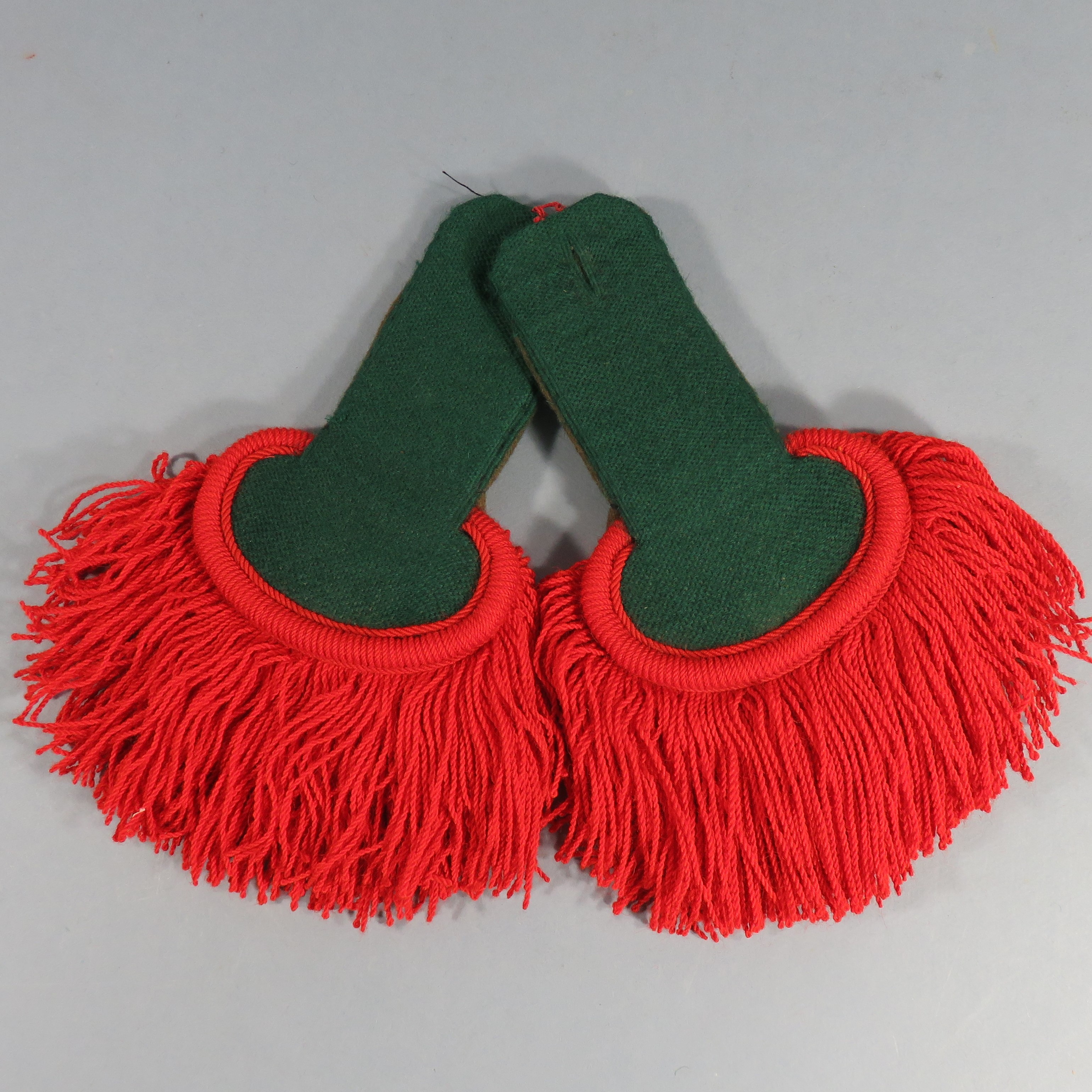 PAIRE D'EPAULETTES DE TRADITION LEGION ETRANGERE FABRICATION LD2 ...