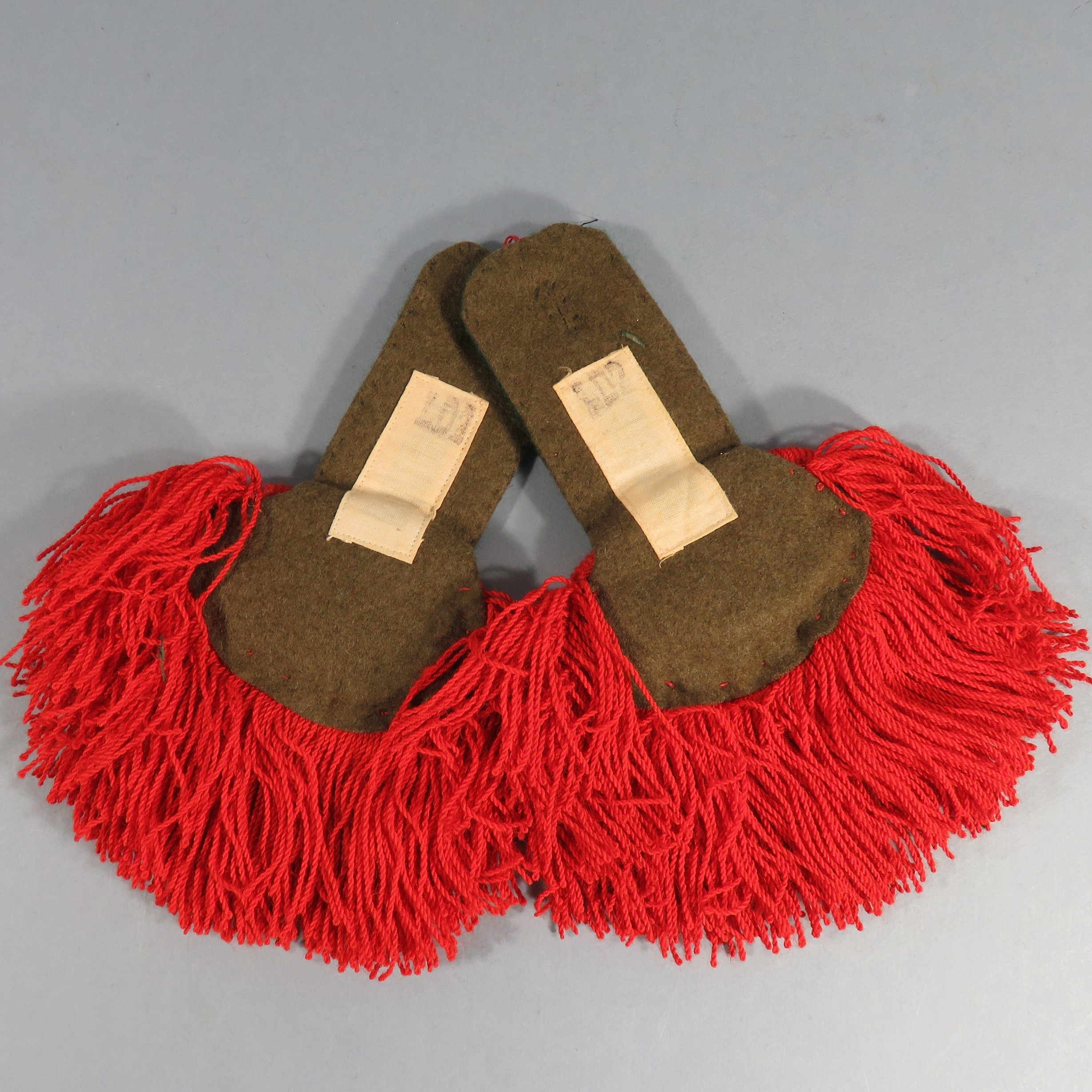PAIRE D'EPAULETTES DE TRADITION LEGION ETRANGERE FABRICATION LD2 ...