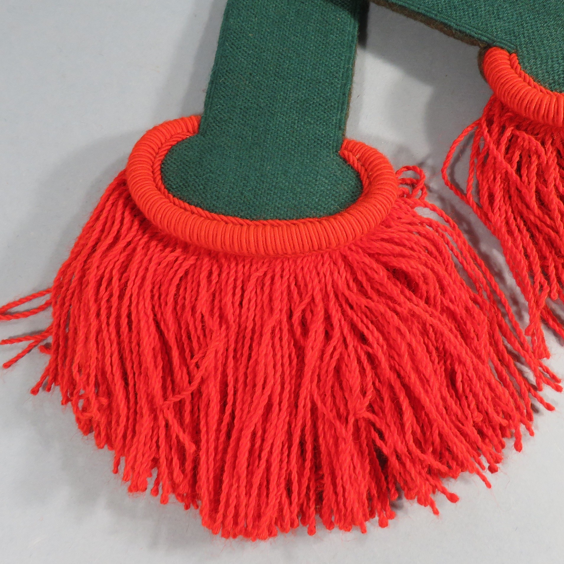 PAIRE D'EPAULETTES DE TRADITION LEGION ETRANGERE TROUPE FABRICATION T2B ...