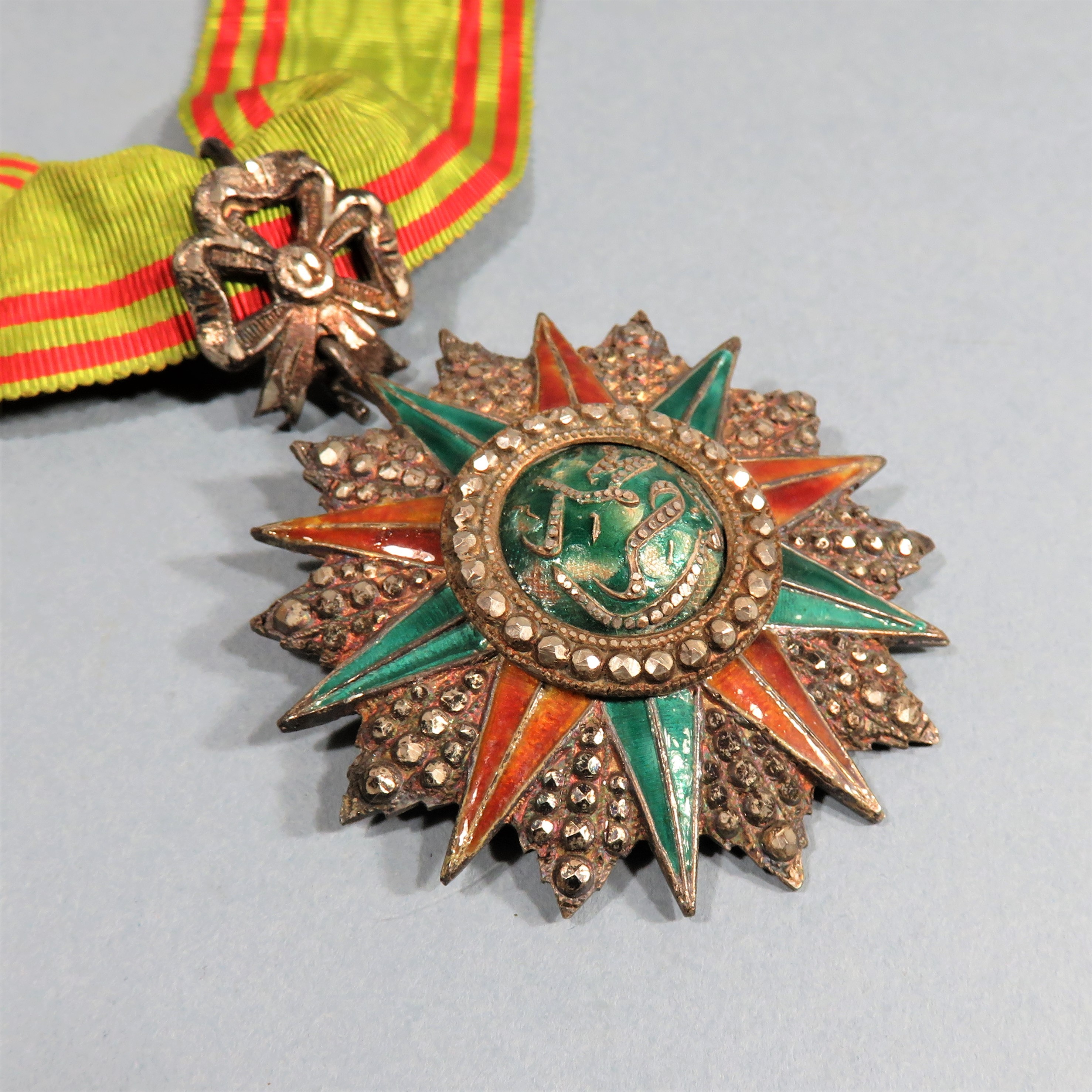 TUNISIE MEDAILLE DE COMMANDEUR DE L'ORDRE TUNISIEN DU NICHAN IFTIKHAR ...