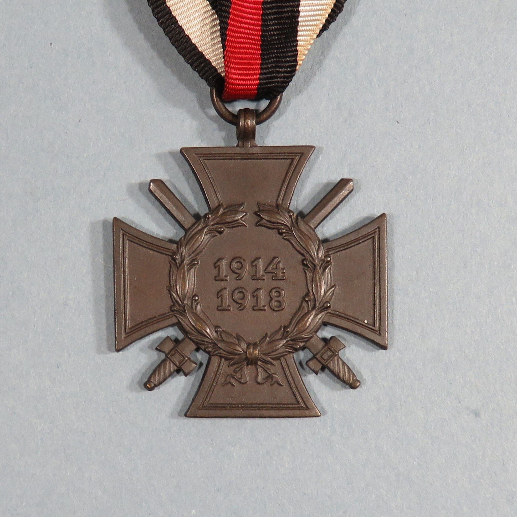 MEDAILLE ALLEMANDE CROIX DE HINDENBURG D'HONNEUR DE FER OU DE GUERRE ...