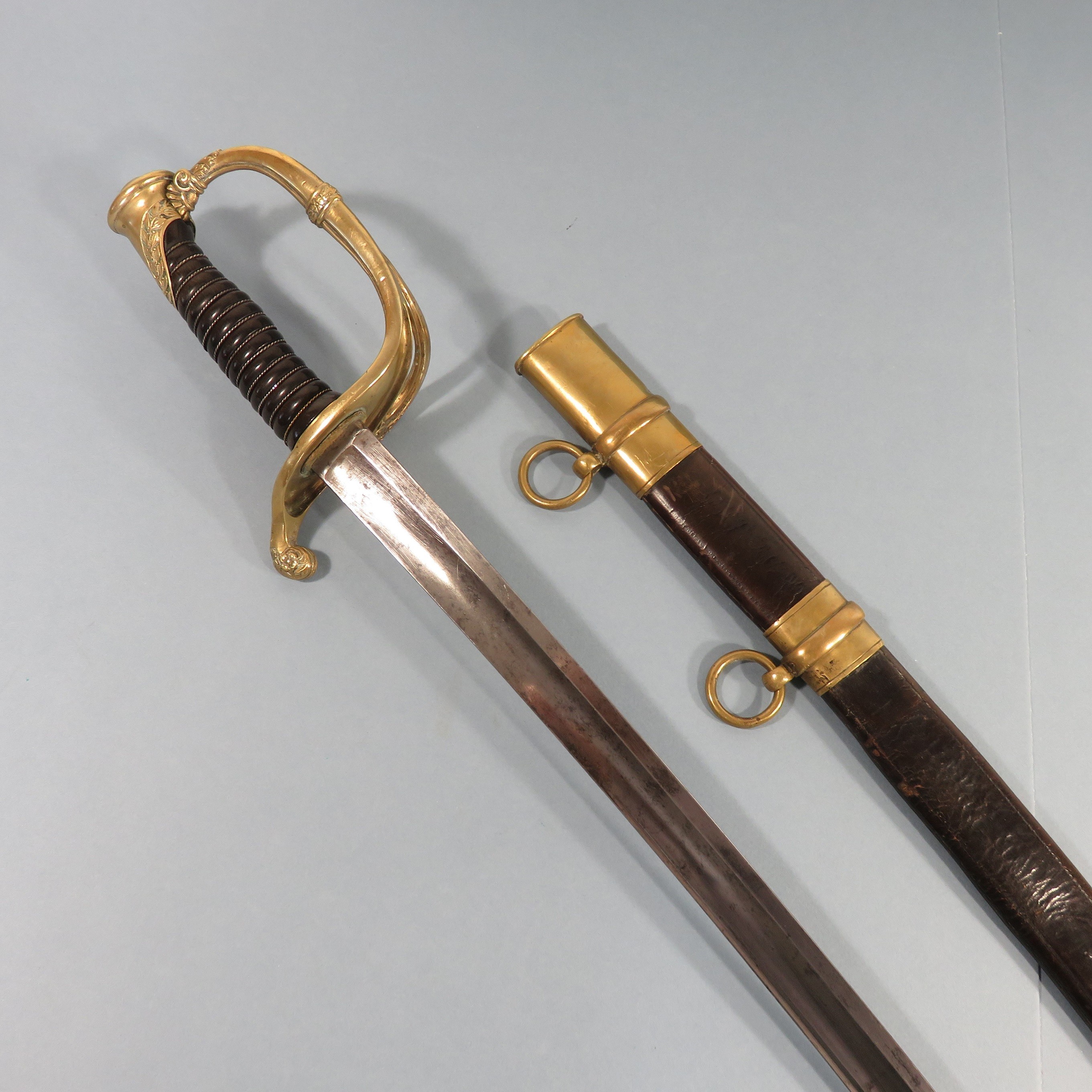 SABRE D'OFFICIER D'INFANTERIE MODELE 1821 OFFICIER D'INFANTERIE DE ...