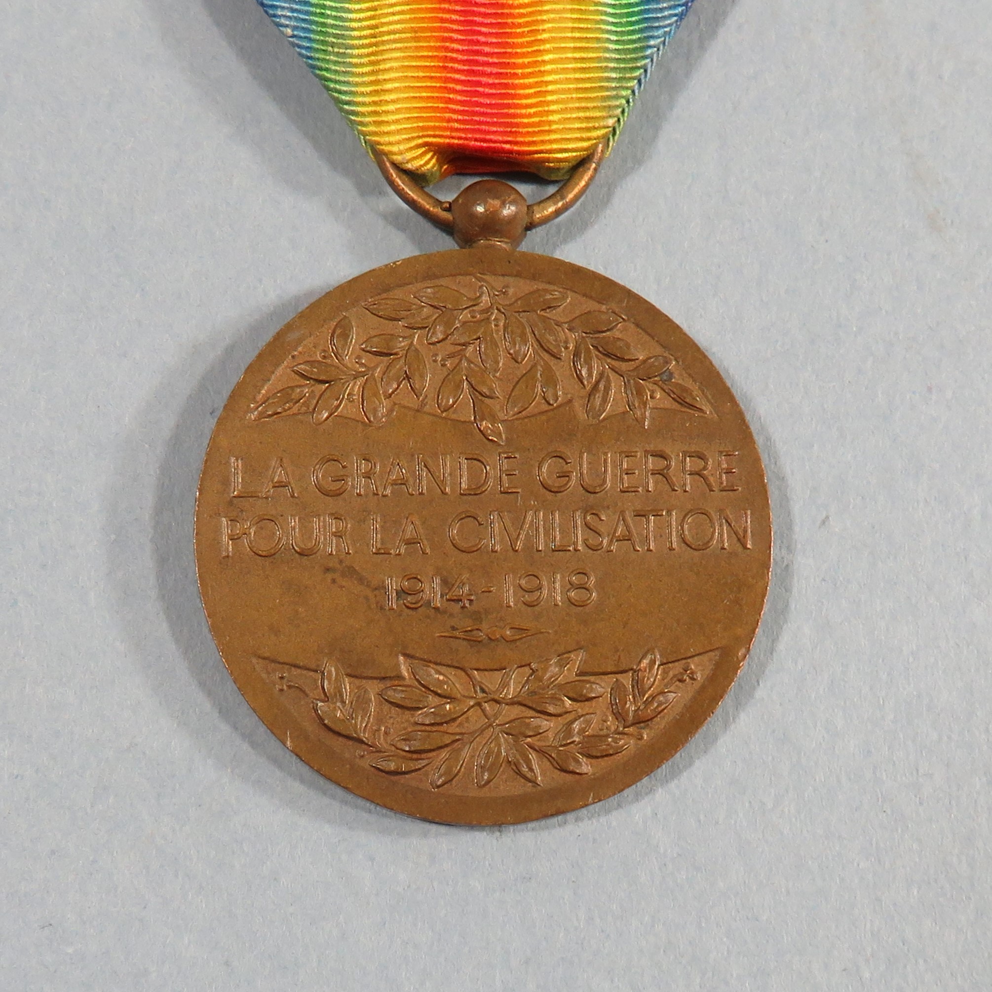MEDAILLE INTERALLIEE DE LA VICTOIRE DE LA GRANDE GUERRE 1914-1918 ...