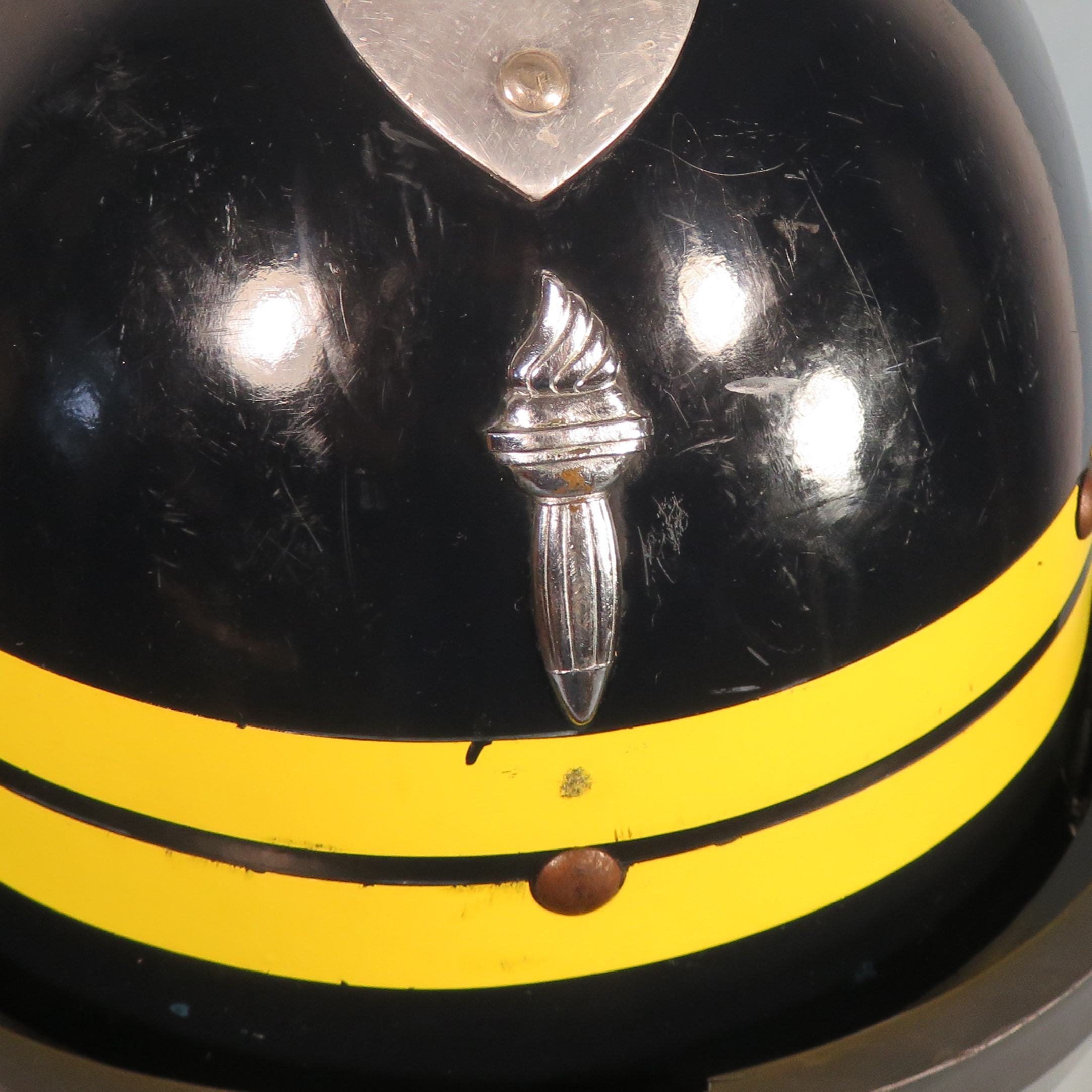 CASQUE FRANCAIS DE CRS POLICE NATIONAL MODELE 1954 UTILISE JUSQUE DANS ...