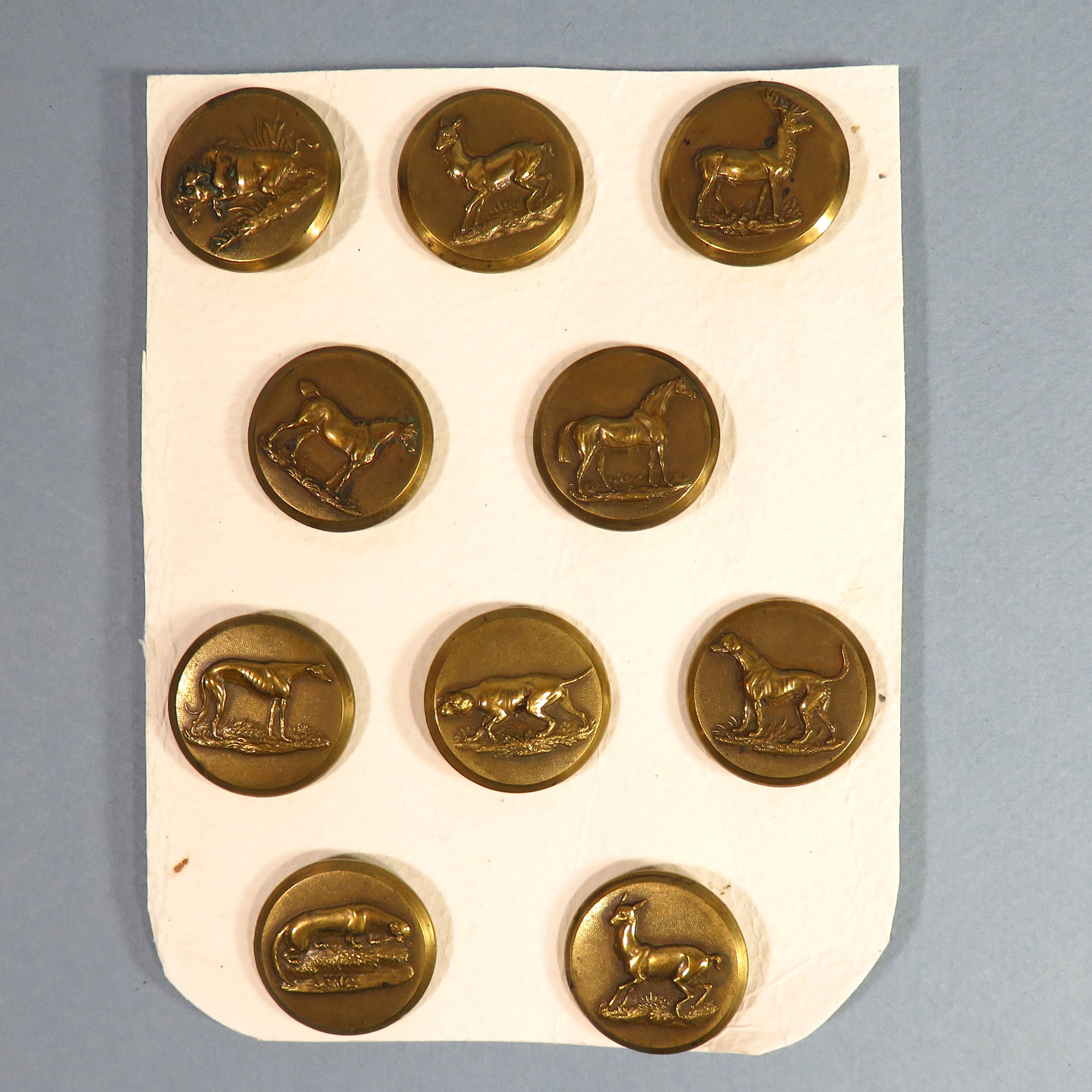 ENSEMBLE DE 10 BOUTONS DE CHASSE DIFFERENTS GROS MODULES FABRICATION ...