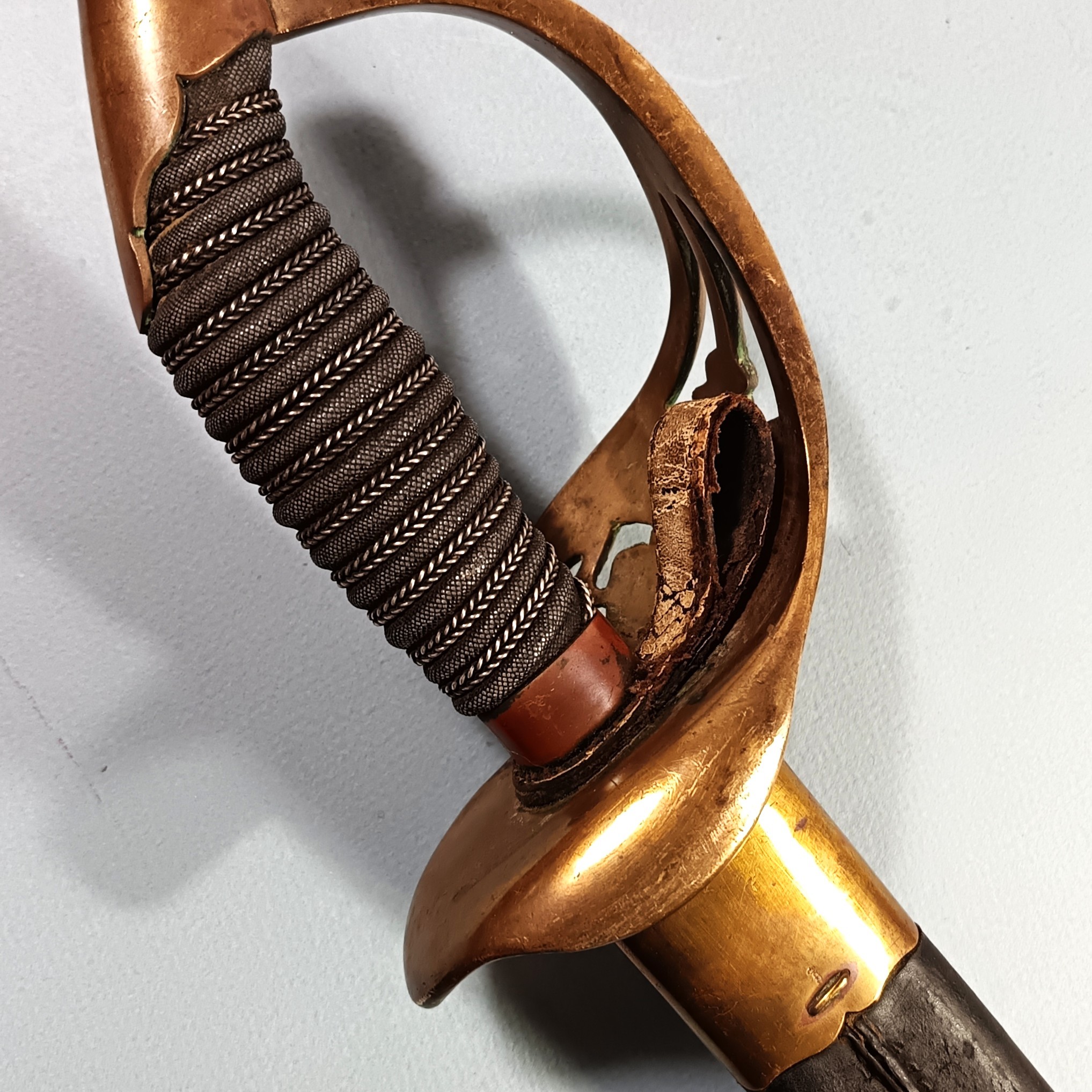 SABRE ALLEMAND DE PORTE DRAPEAU PRUSSIEN FAHNENTRAGER FABRICATION ...