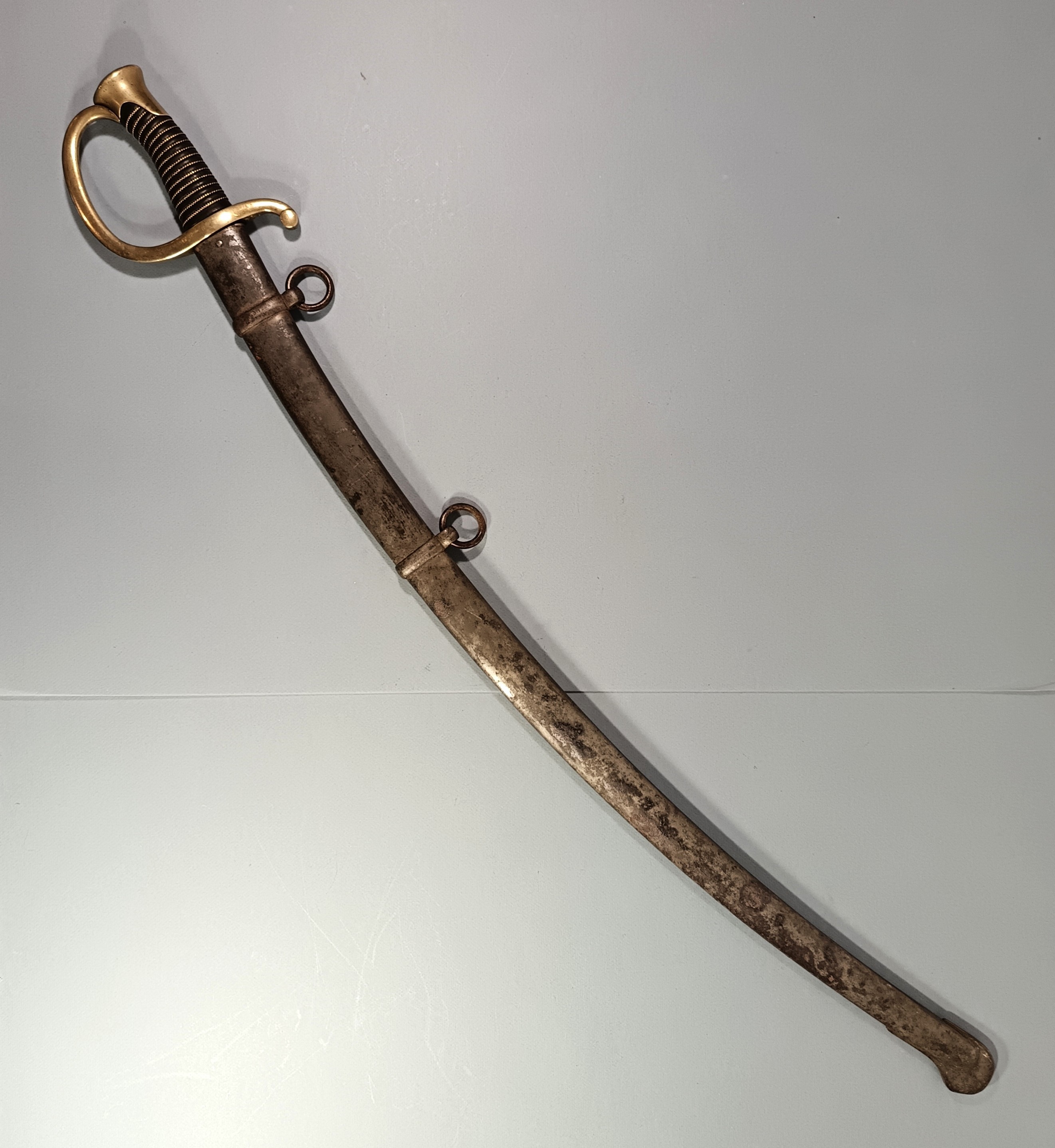FRANCE SABRE DE CANONNIER MONTE MODELE 1929 TROUPE 3 ème ESCADRON DU ...